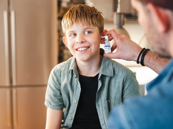 Hvordan bruke Vaxol® ørespray