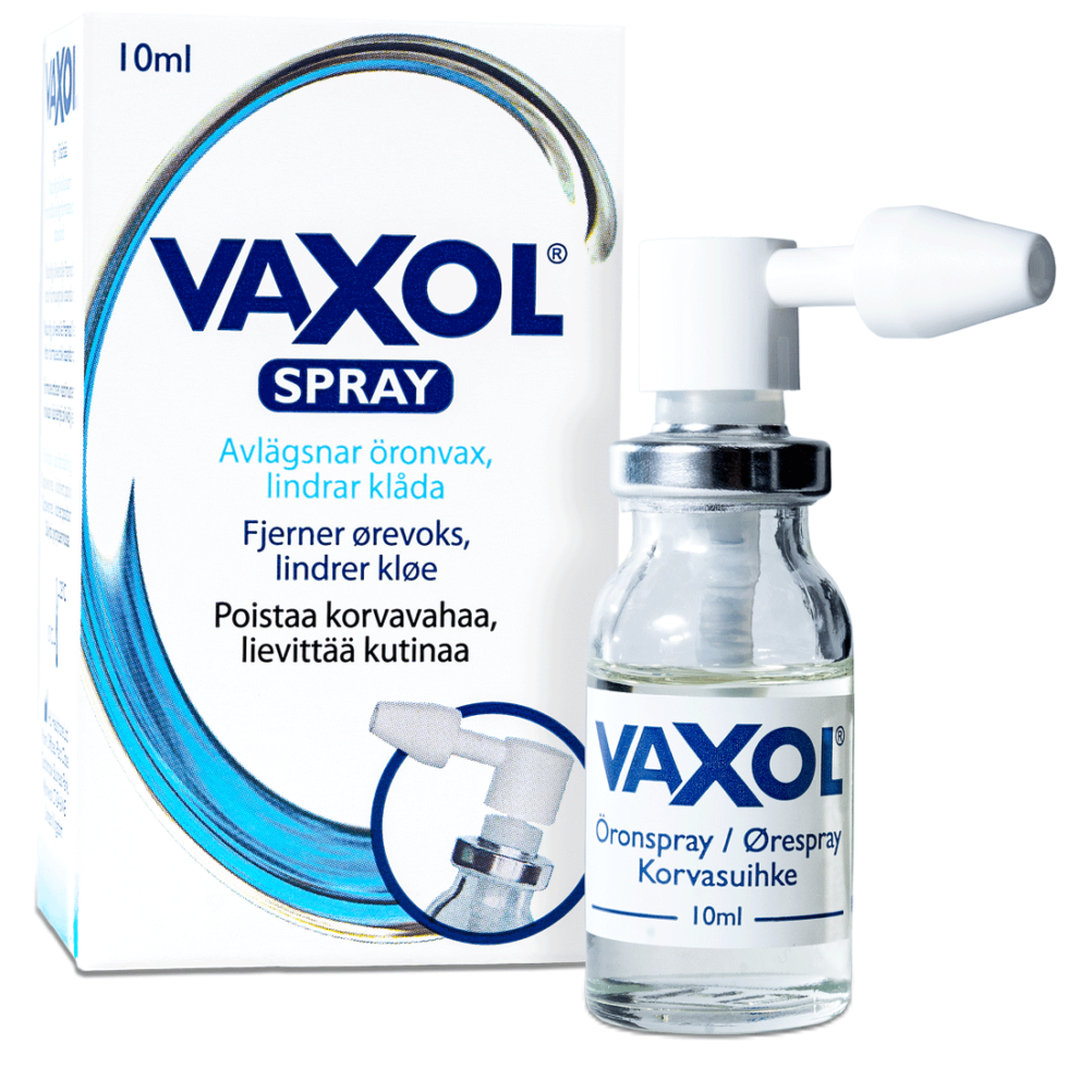 Om Vaxol® ørespray – en brukervennlig ørespray