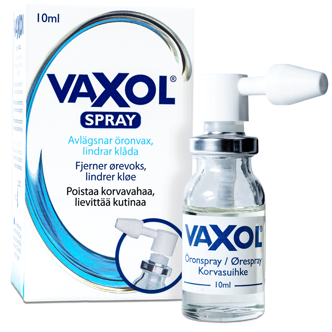 Om Vaxol® ørespray – en brukervennlig ørespray